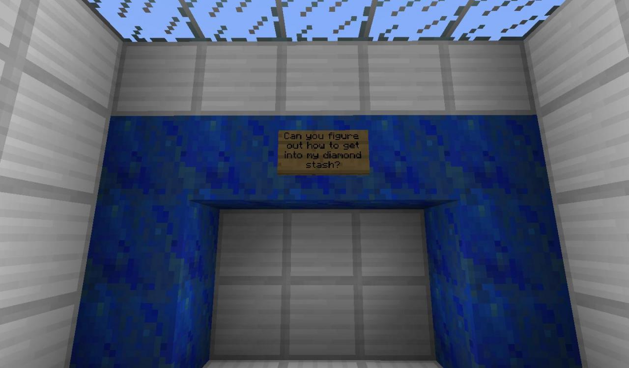 [SOTRV][P2] Epic and Undetectable Room Locking System using Comparator Minecraft Map