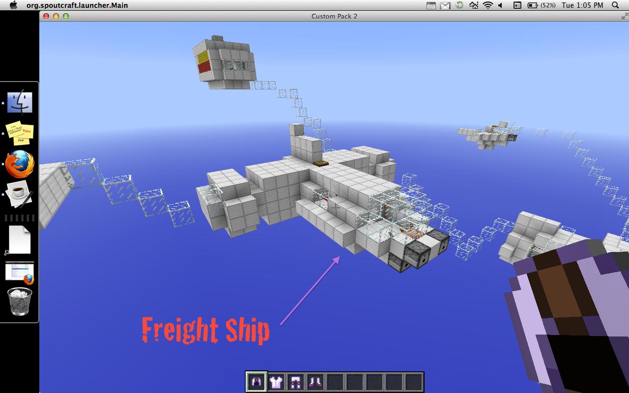 Space Ships Minecraft Map