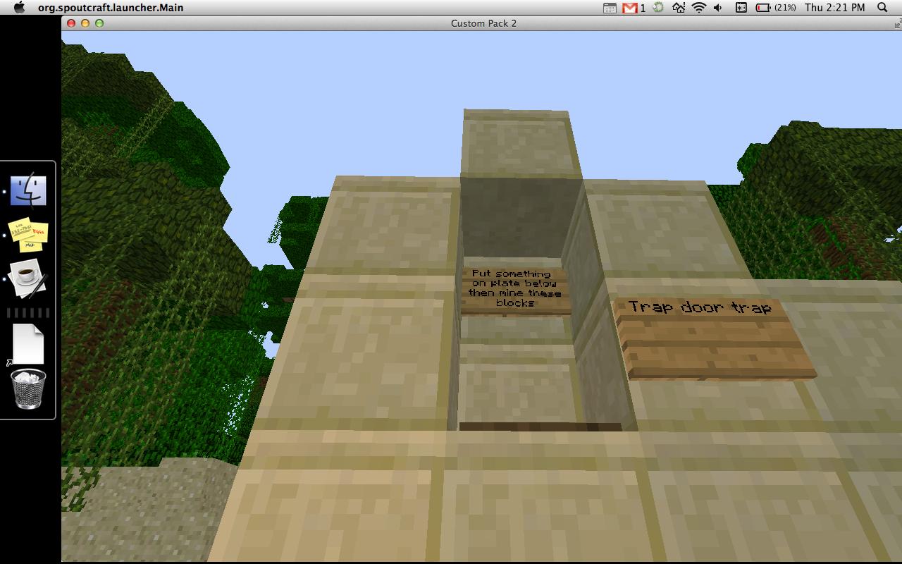 Redstone Traps Minecraft Map