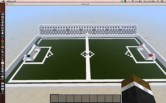 playable Football Minecraft Map