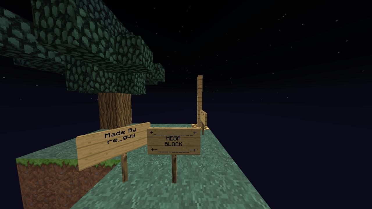 MEGA BLOCK Minecraft Map