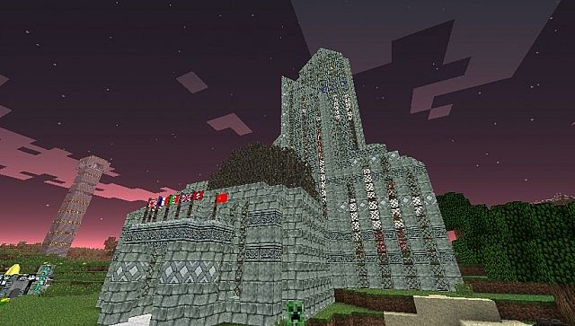 Spoutcraft United Nations Concept Minecraft Map
