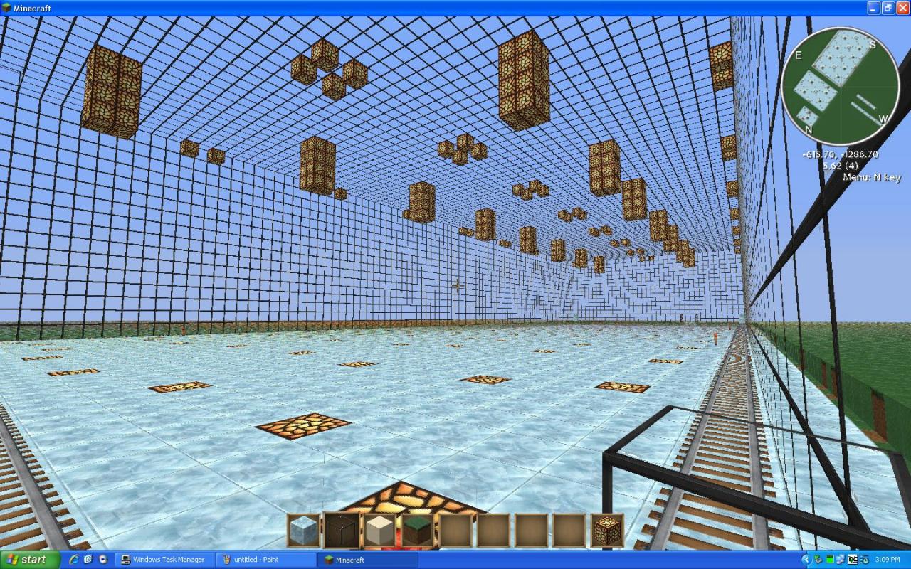 Underwater glass structures Minecraft Map