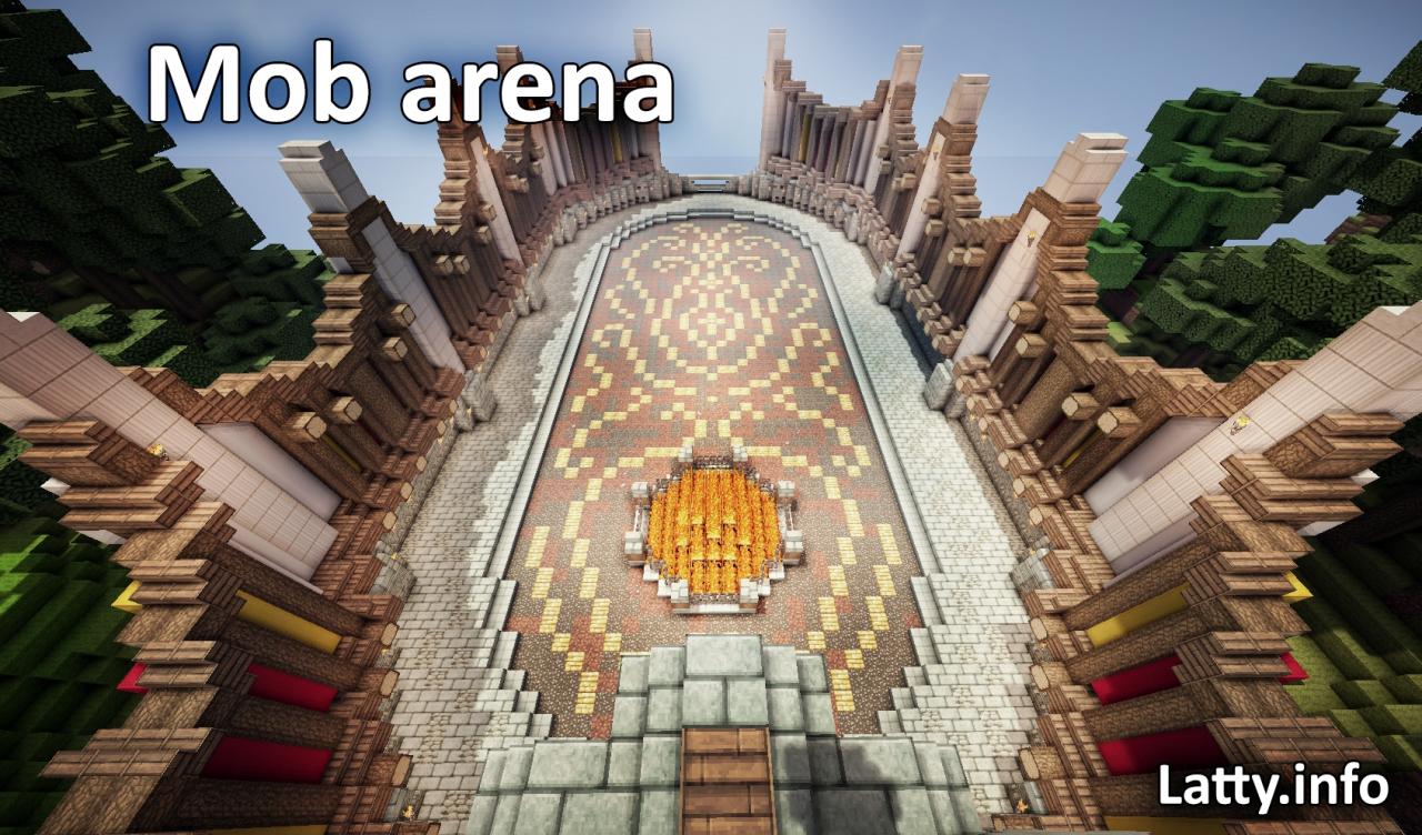 Arena complex Minecraft Map