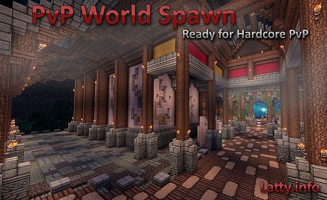 Hardcore PvP Spawn Minecraft Map