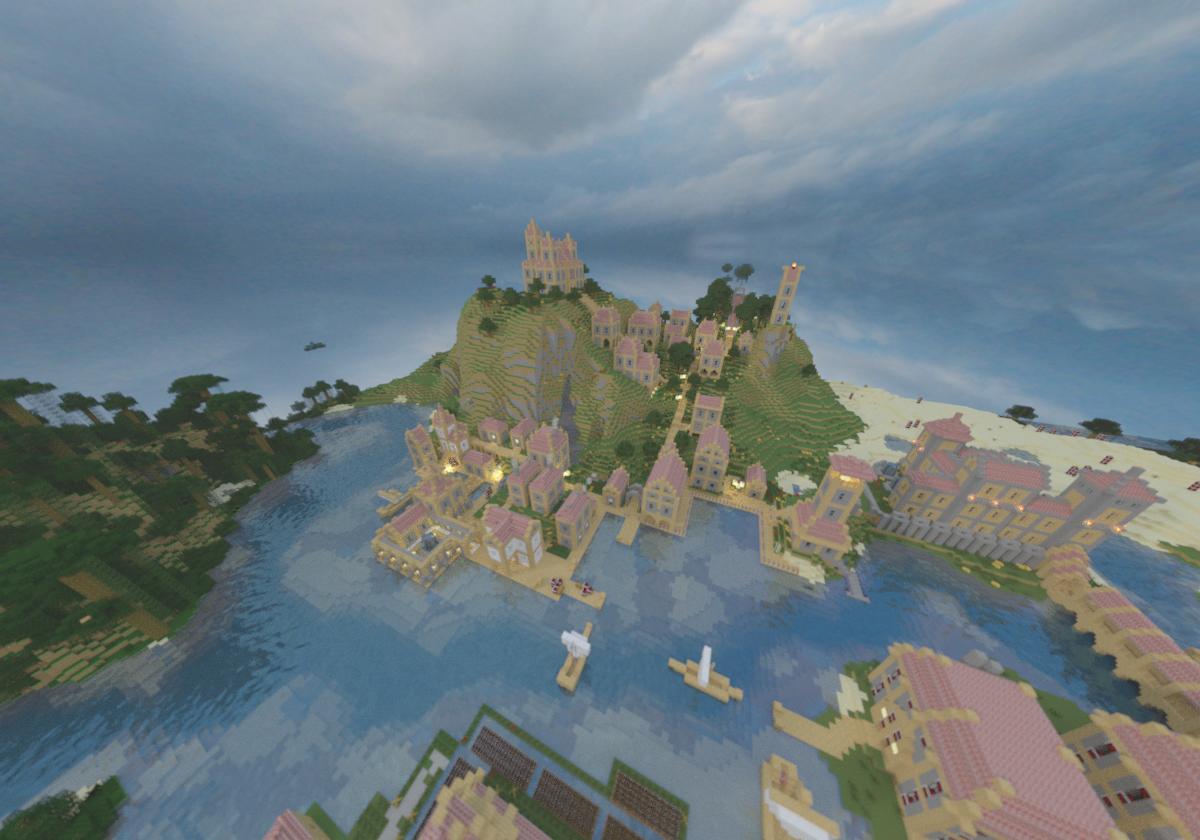 The Town of Andus Minecraft Map