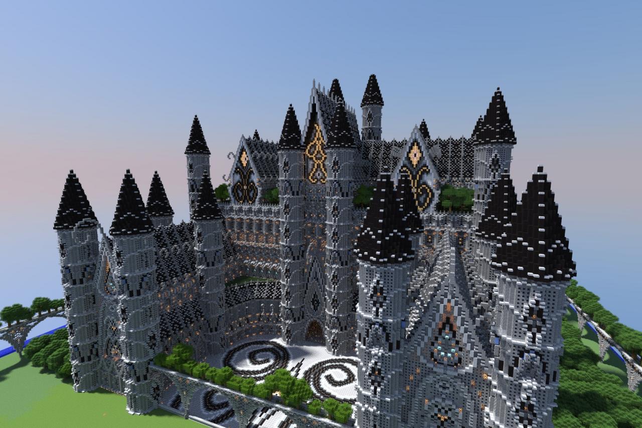 Minecraft build: Server spawn (By fjssk) Minecraft Map