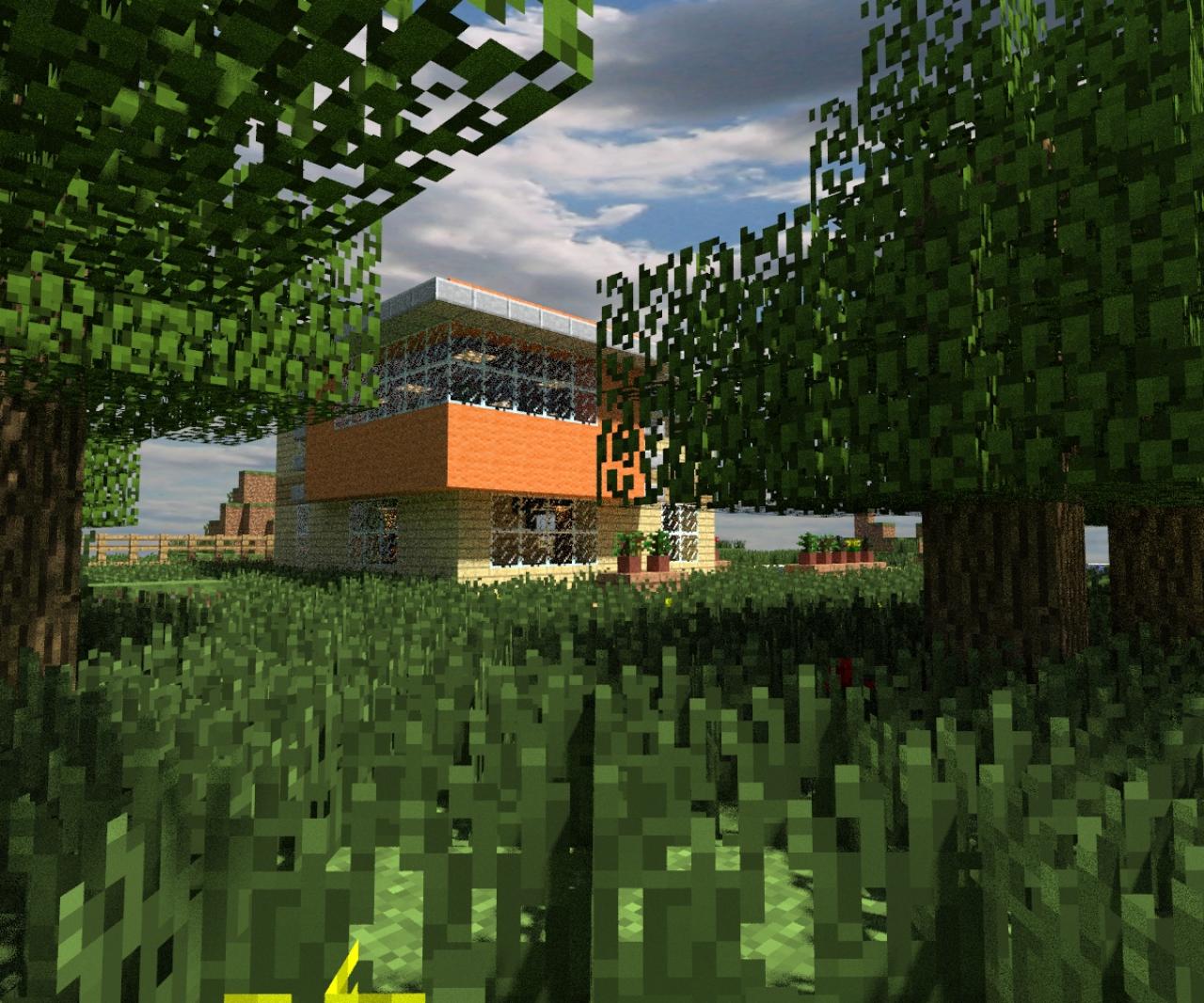 Light Modern House Minecraft Map