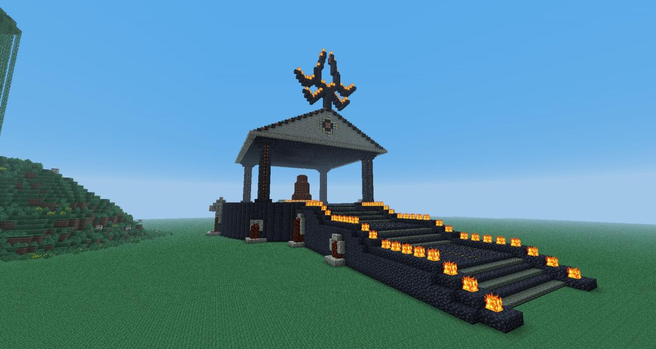 Elemental temples Minecraft Map