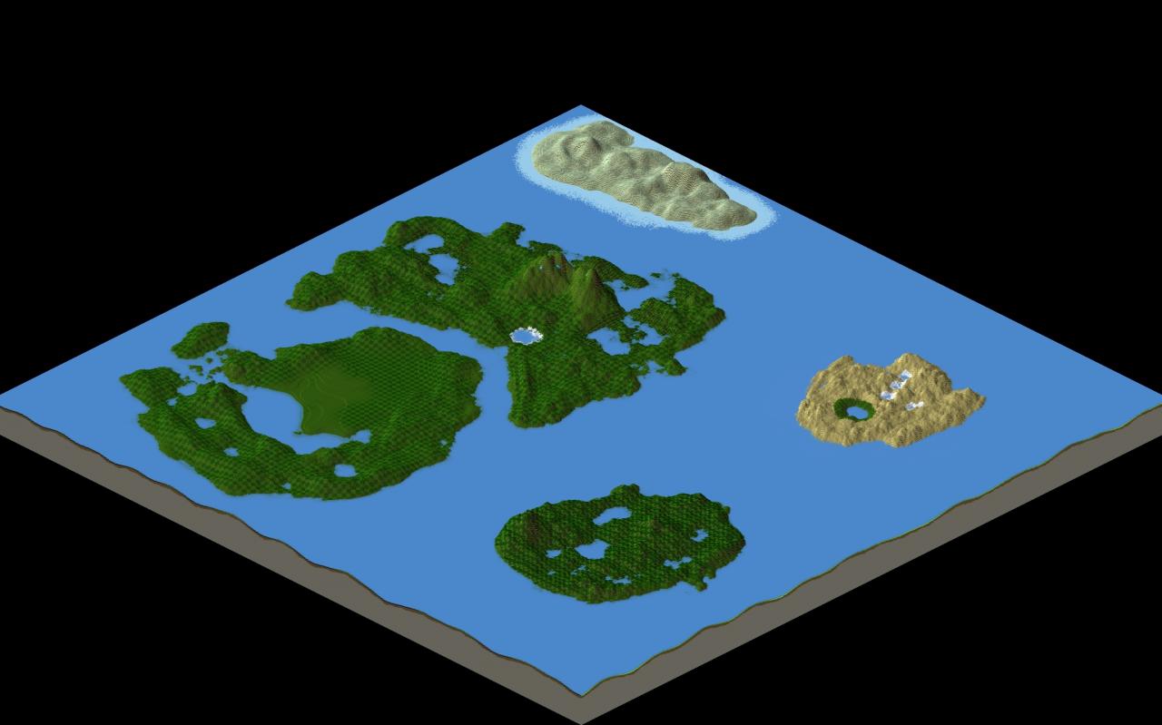 Islands Minecraft Map