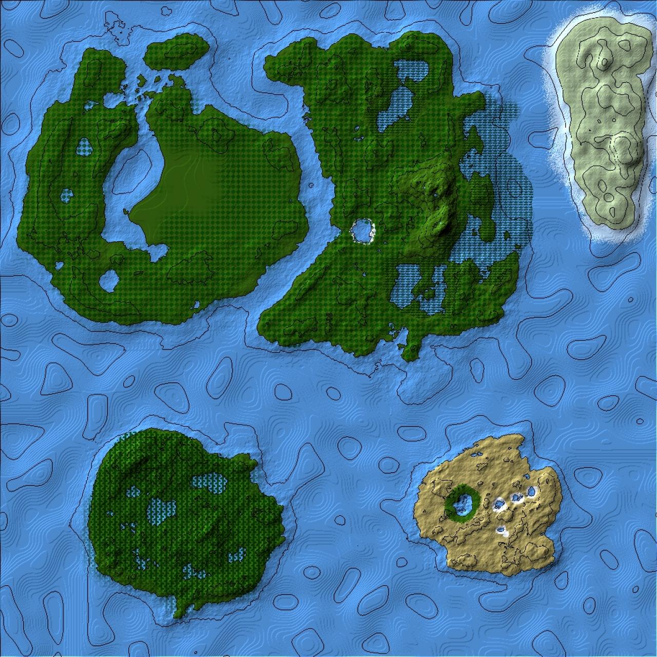 Islands Minecraft Map