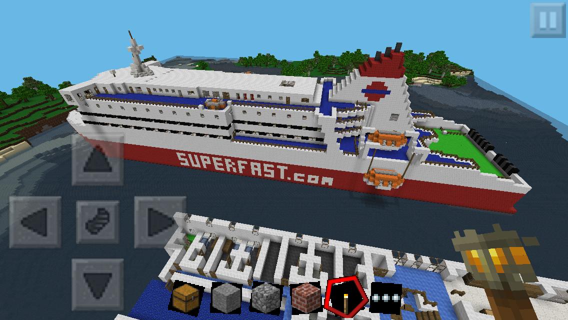 MC PE Superfast X, IX, VII, VIII Minecraft Map