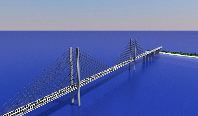 1:1 Øresund bridge! Minecraft Map