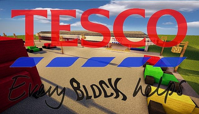 TESCO in Minecraft Minecraft Map