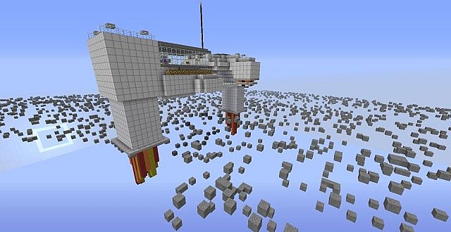 Steve's Rocket House Minecraft Map