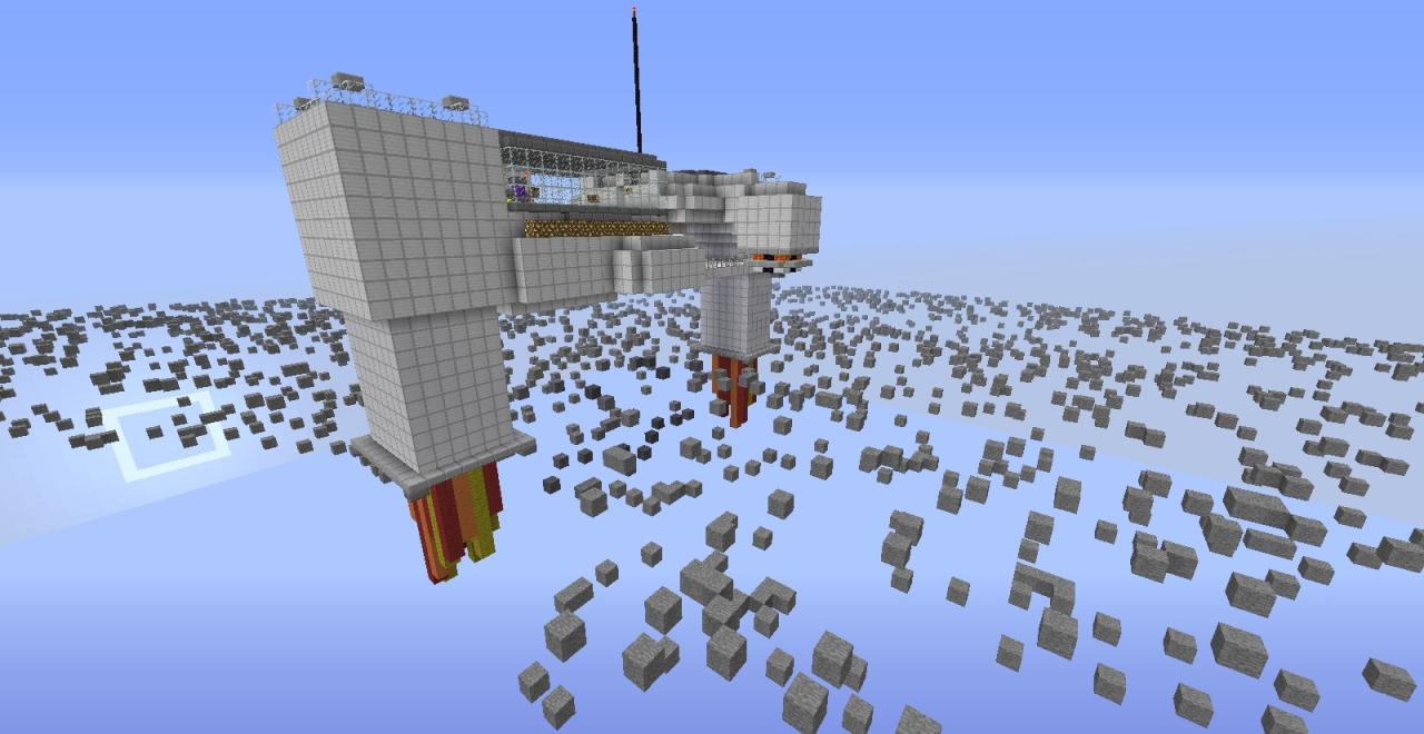 Minecraft Spaceship House