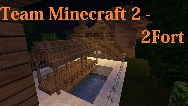 Team Minecraft 2 - 2Fort (4-10 Players) Minecraft Map