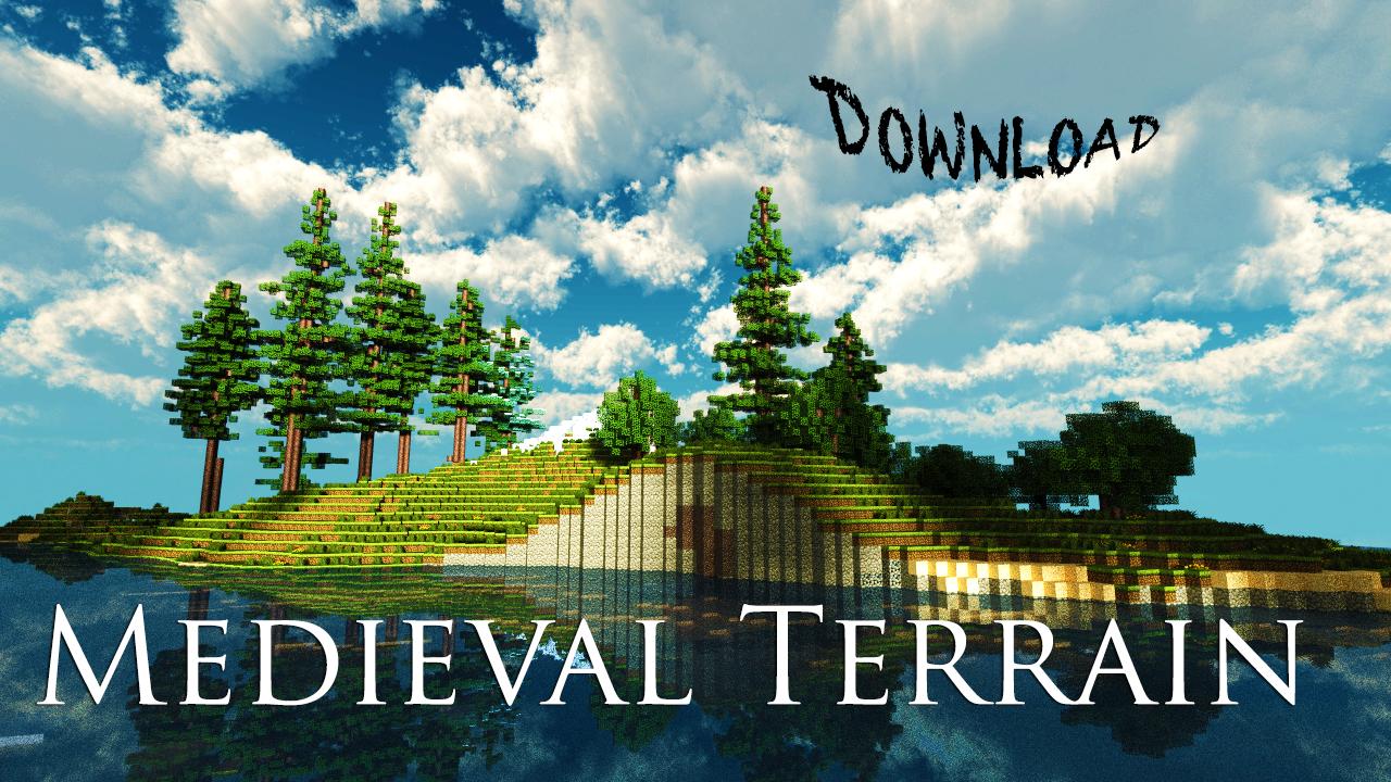 Minecraft Medieval Terrain & DOWNLOAD Minecraft Map