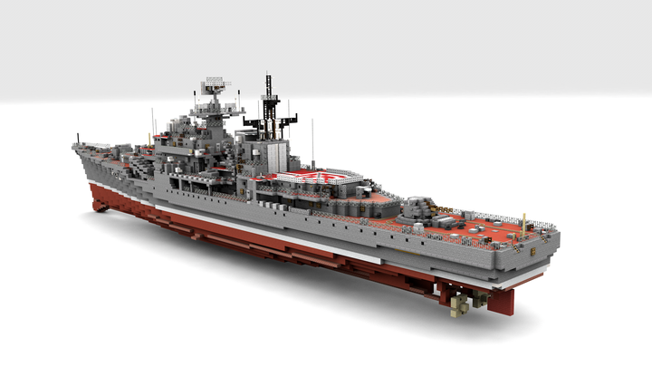 Sovremenny (Project-956 Sarych) Class Guided Missile Destroyer (1:1 ...