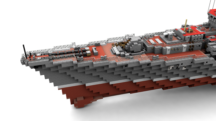 Sovremenny (Project-956 Sarych) Class Guided Missile Destroyer (1:1 ...