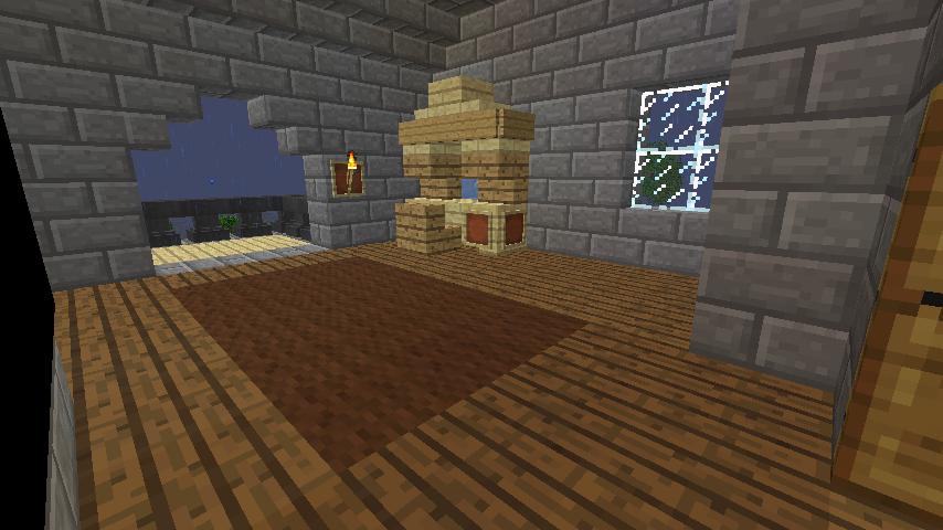 Stone House / Cabin Minecraft Map