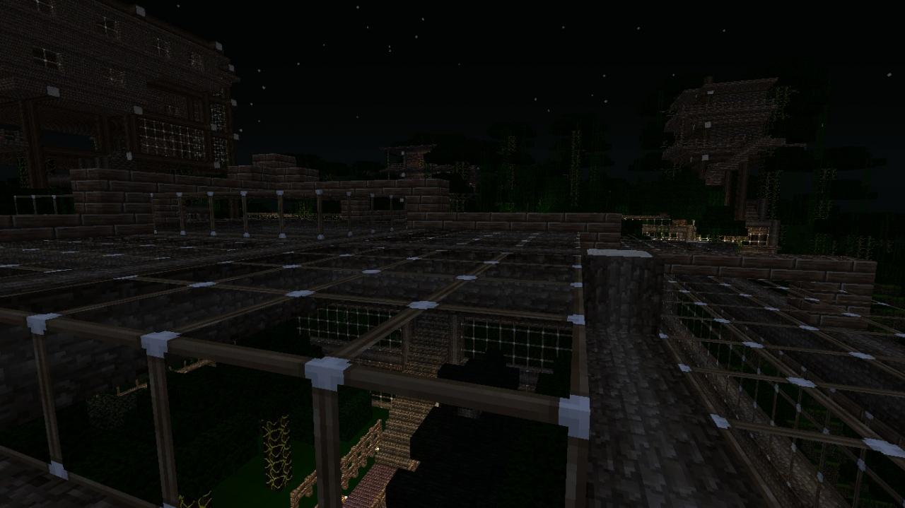 Forest town, plus level file Minecraft Map