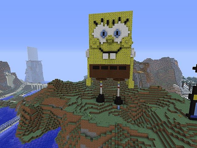 Spongebob Minecraft Map
