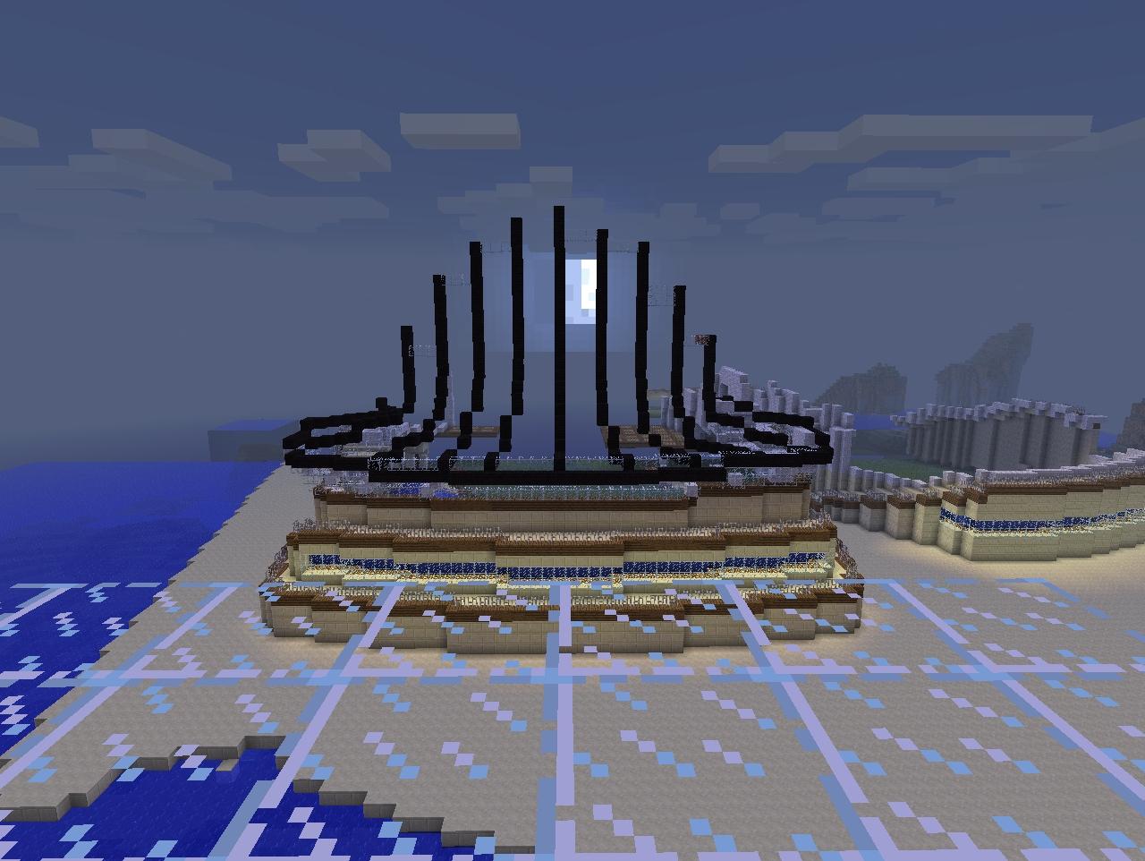 Sydney Opera House + interrior Minecraft Map