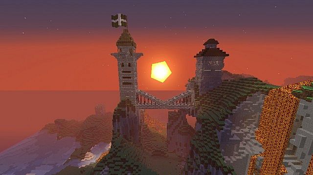 Mountain Towers Minecraft Map