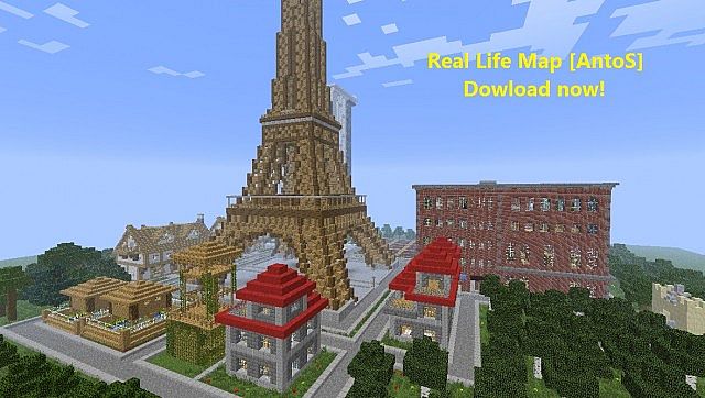 Rea Life Map [AntoS] Minecraft Map