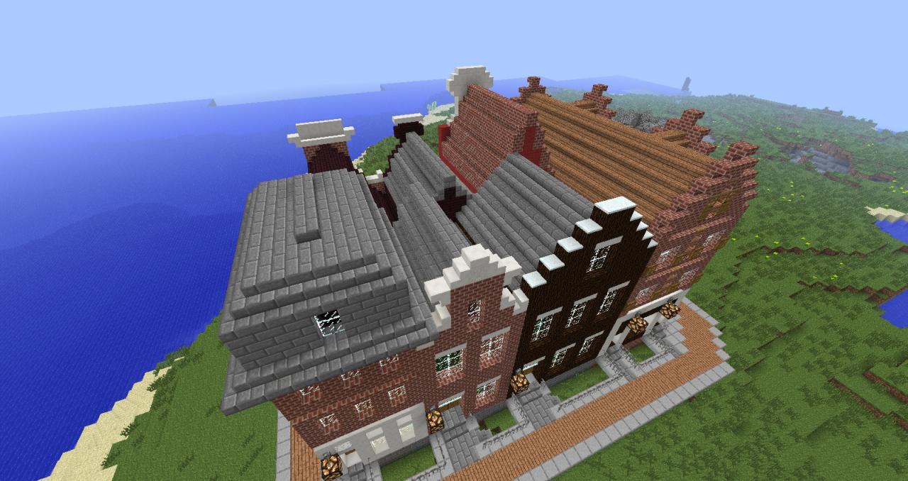 Dutch city block Minecraft Map