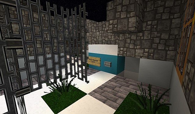 Nazi Zombies Lobby Minecraft Map