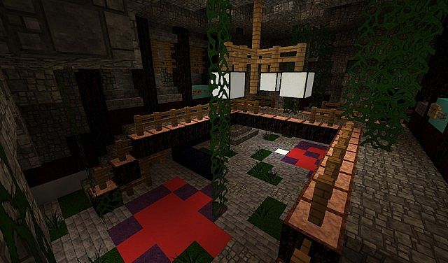 Nazi Zombies Lobby Minecraft Map