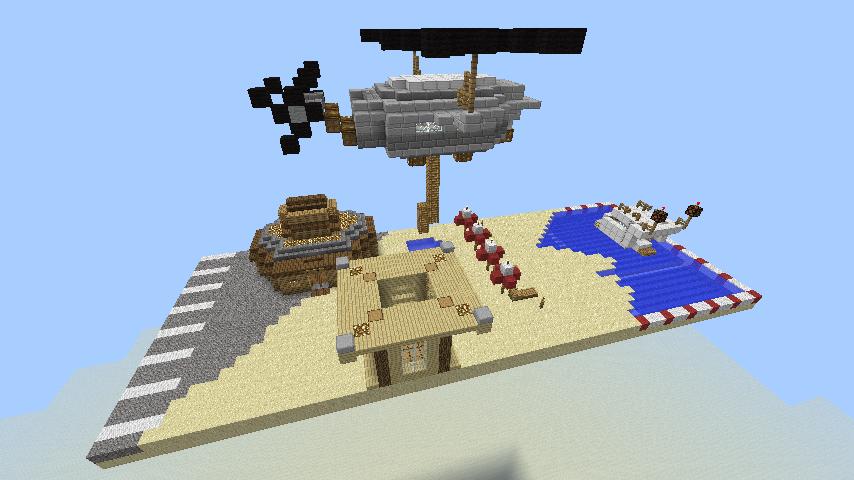 HwnT's PVP Flarp Minecraft Map