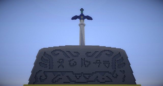 SS Master sword Minecraft Map