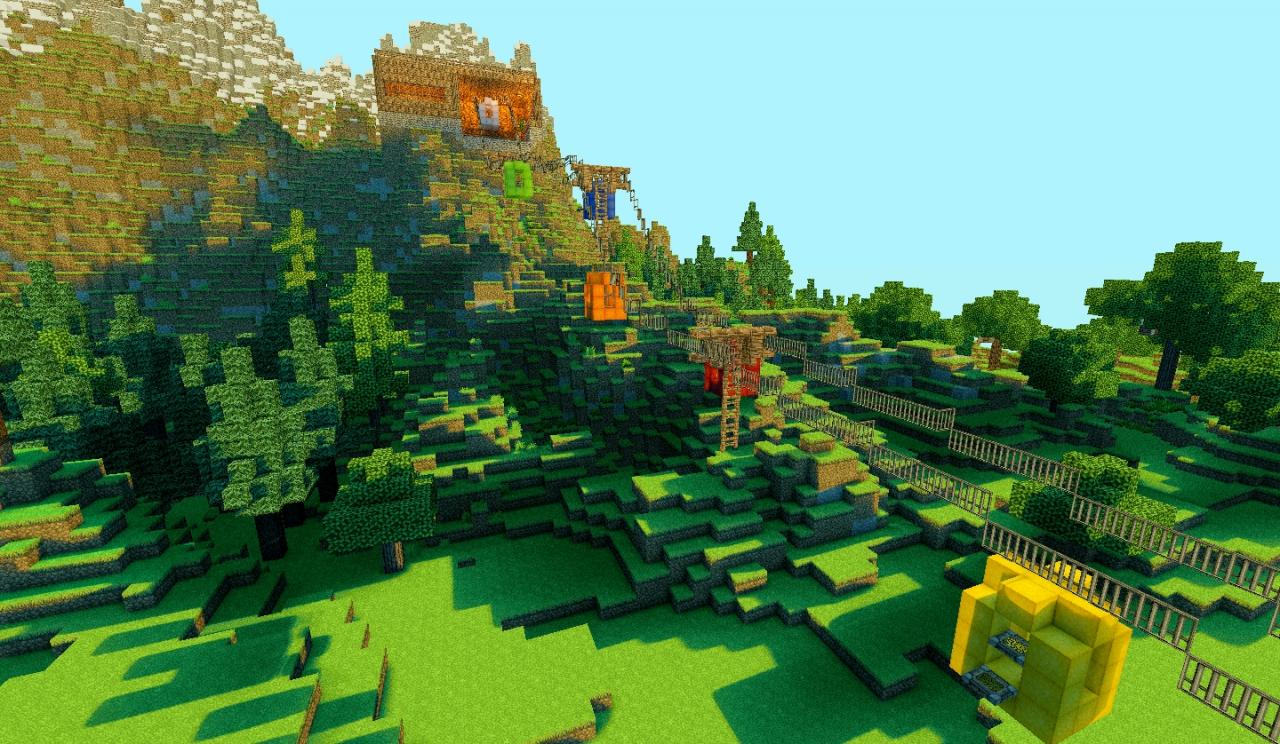 Skies of Aries (Survival Games Map) Minecraft Map