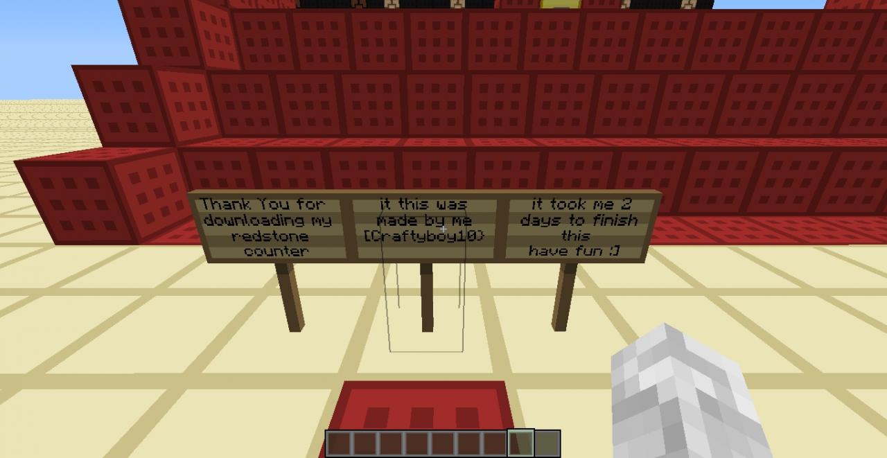 Digital Counter Minecraft Map