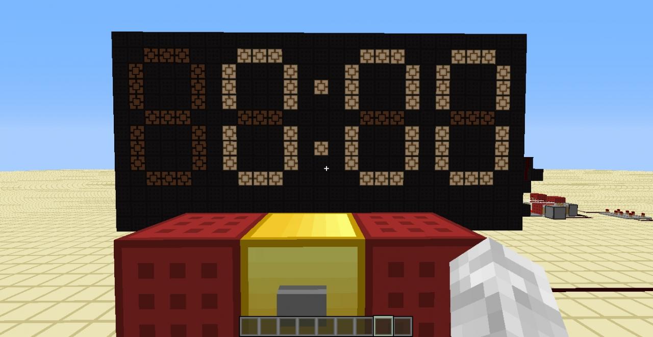 Digital Counter Minecraft Map