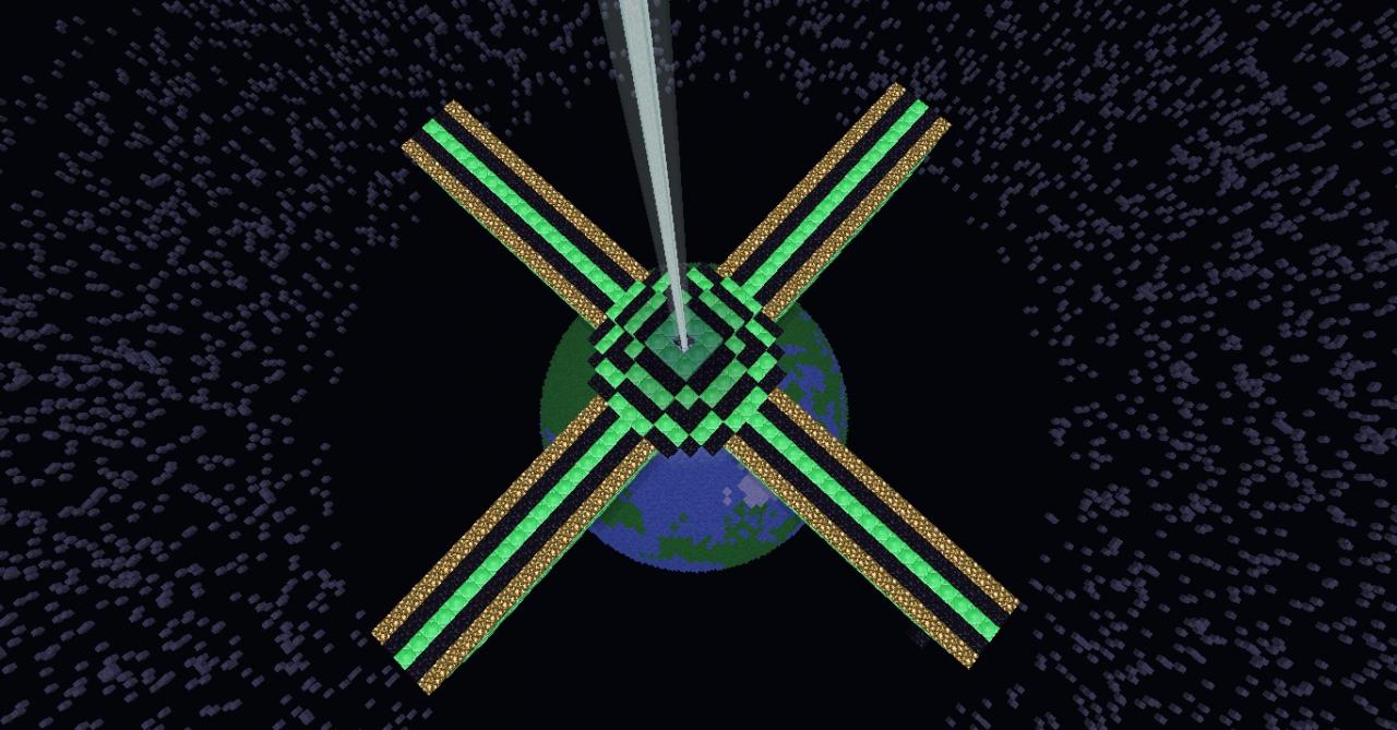 Steve's Space Station Minecraft Map