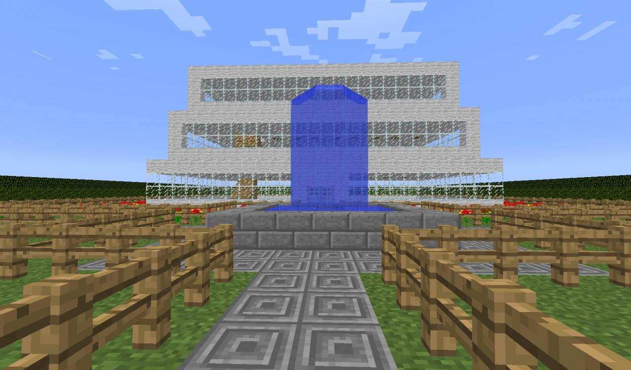 Wool House Minecraft Map