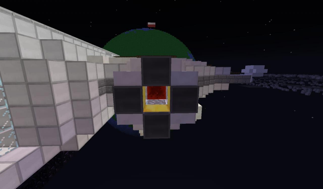 Space Ship Planet Explorer Minecraft Map