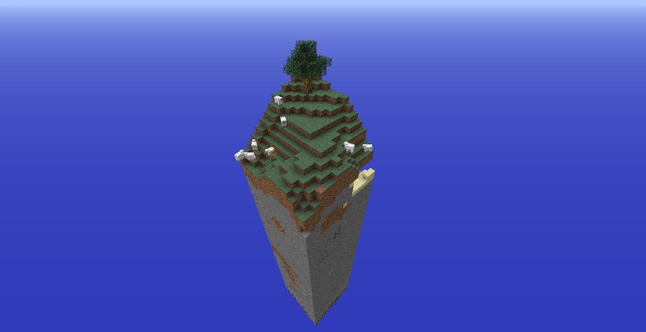 One Chunk Survival V1.0 Minecraft Map