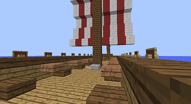 Viking Longboat Minecraft Map