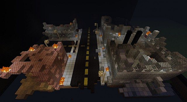 My take on a zombies map Minecraft Project
