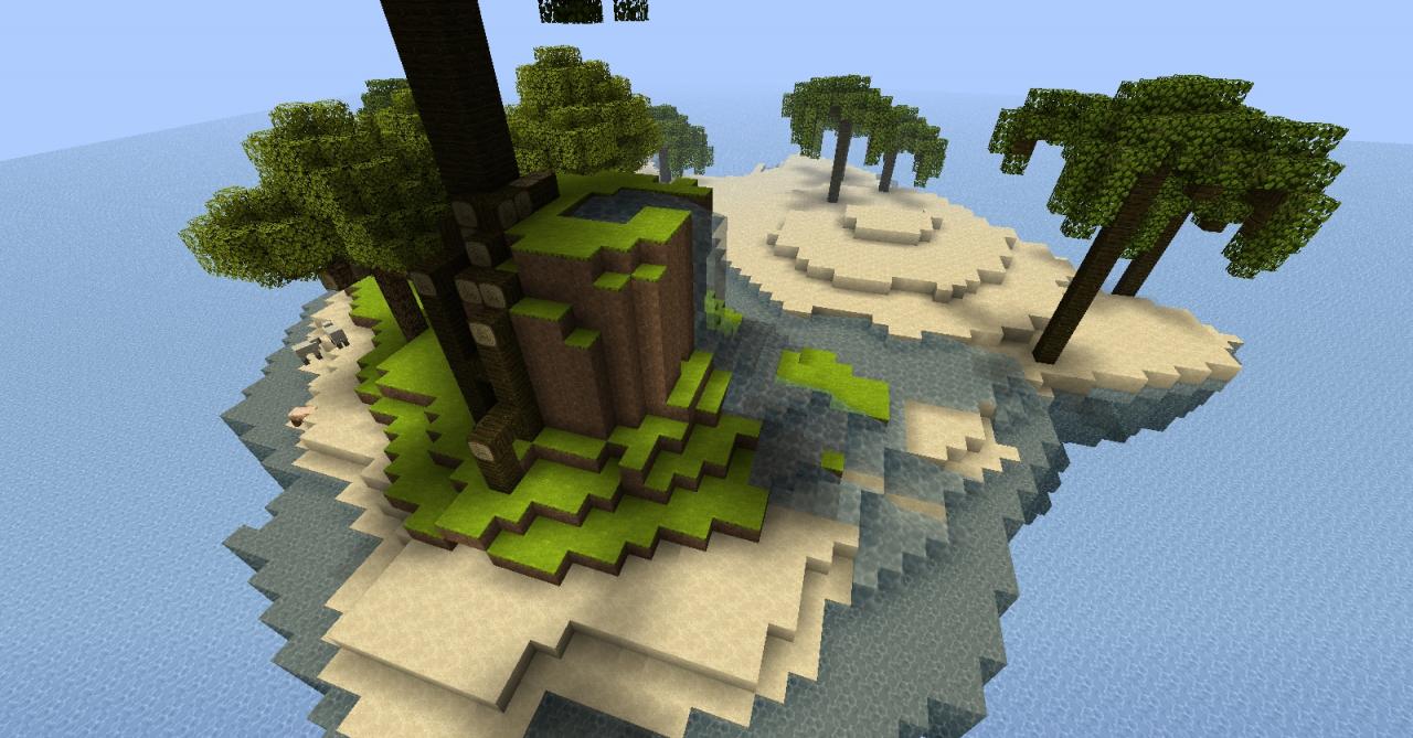 Adventure Islands Survival Demo (Calm Island) Minecraft Map