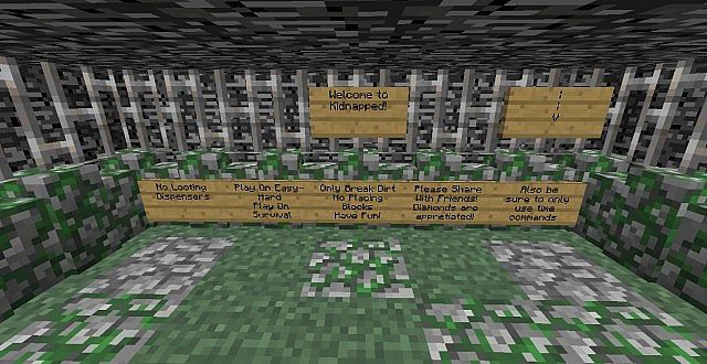 Kidnapped! Minecraft Map