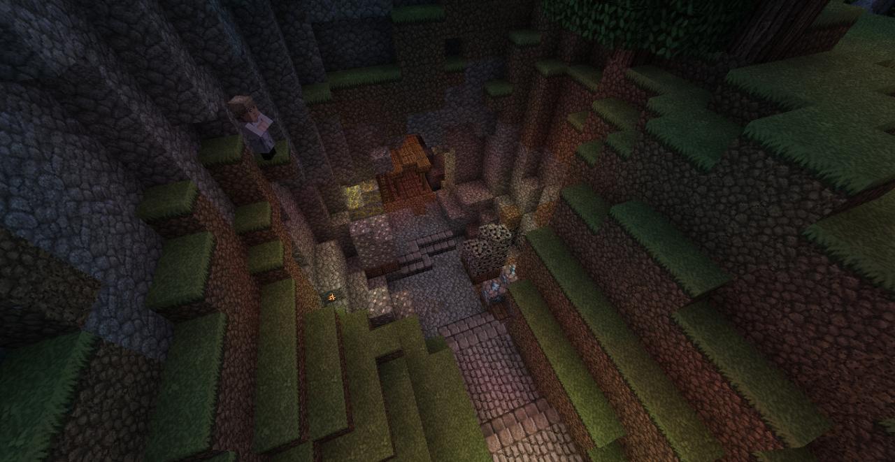 small gothic village Minecraft Map