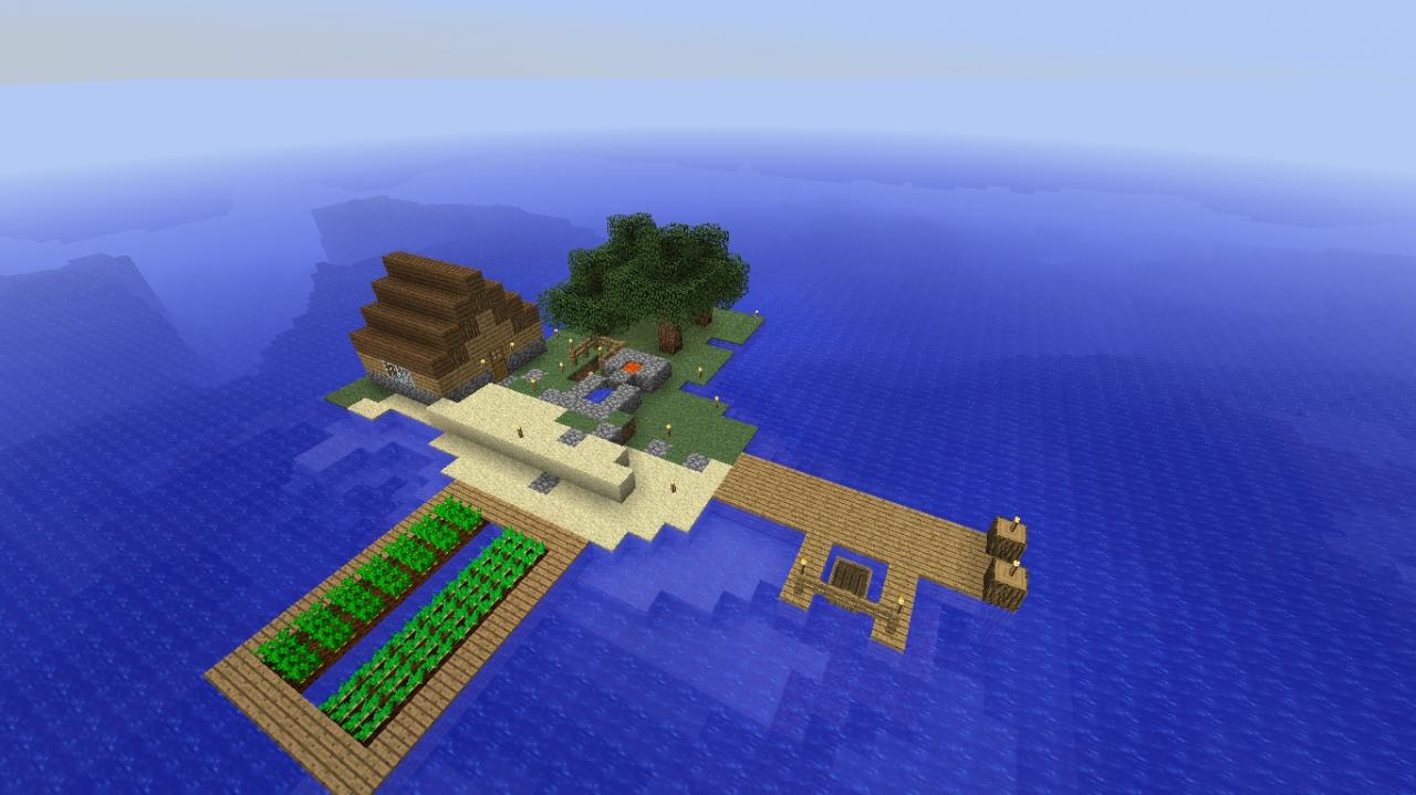 the forgotten island Minecraft Map
