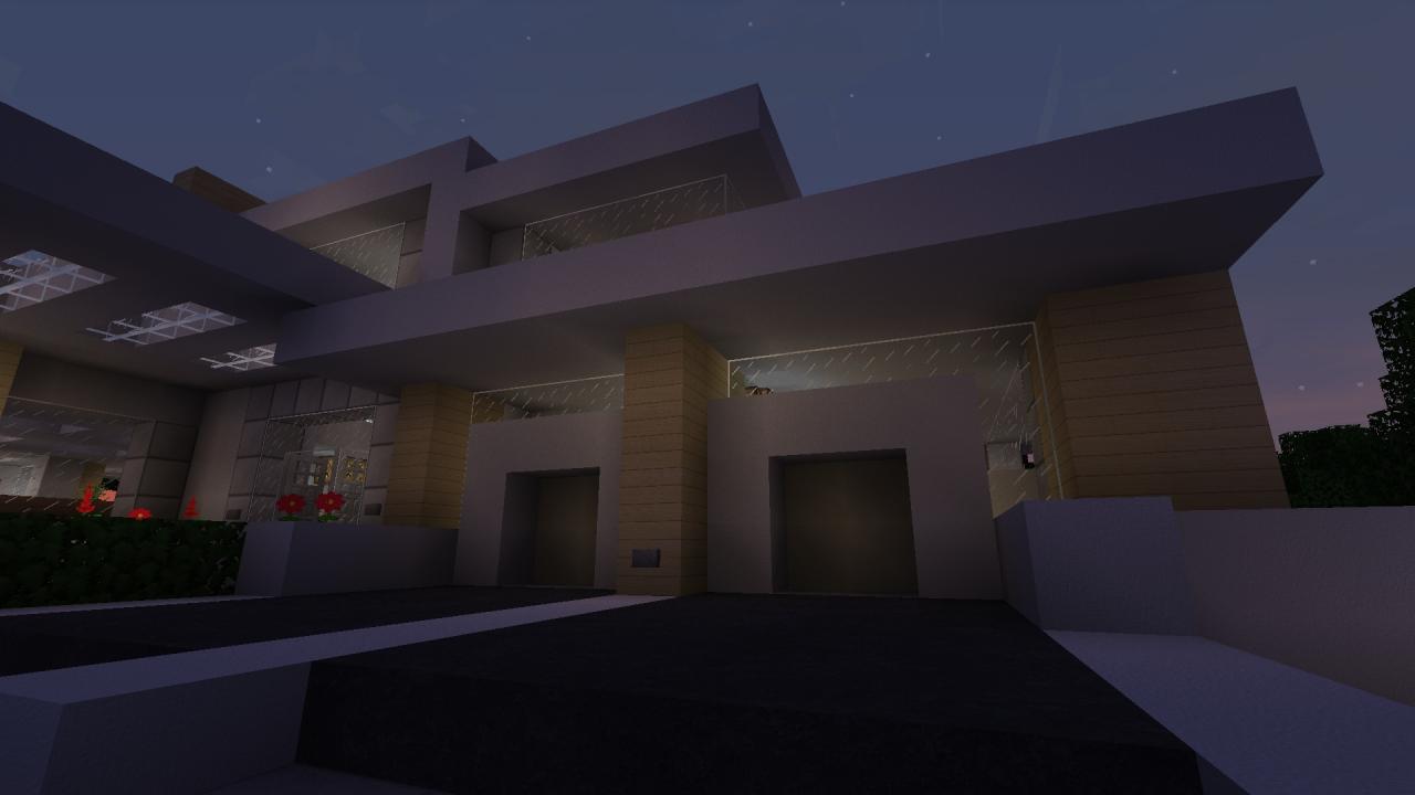 Hillside Villa - House [ Modern ] Minecraft Map