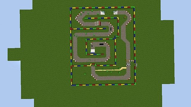 Steve Raceway Minecraft Map